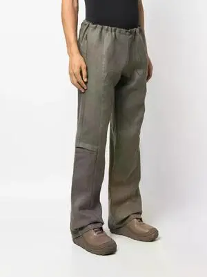 ROBYN LYNCH Drawstring-waist Linen Cargo Trousers