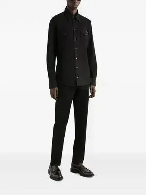 Dolce & Gabbana Logo-plaque Slim-fit Jeans