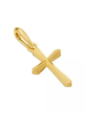 David Yurman 18kt Yellow Roman Cross Amulet