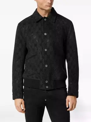 Philipp Plein Monogram Bomber Jacket