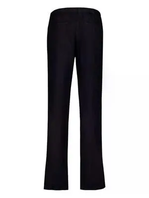 Boglioli Tailored Linen Trousers - Blue