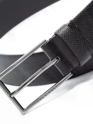 BOSS Buckle-fastening Leather Belt