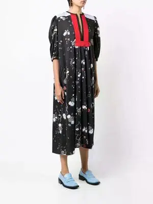 MACGRAW Betty Printed Midi Dress