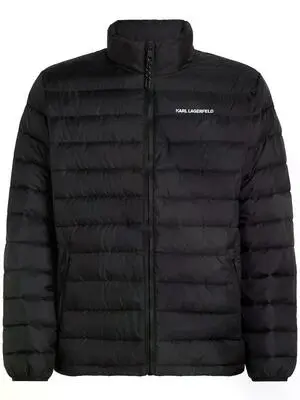 Karl Lagerfeld Quilted Zip-up Jacket