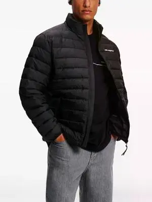 Karl Lagerfeld Quilted Zip-up Jacket