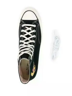 CONVERSE Cartoon-print High-top Sneakers