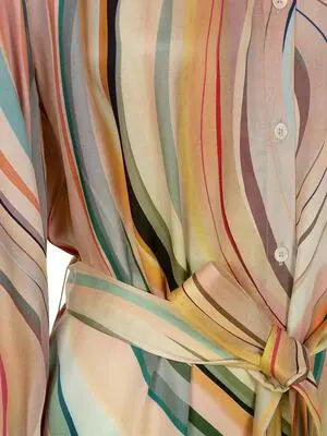 Paul Smith Printed Midi Shirt Dress
