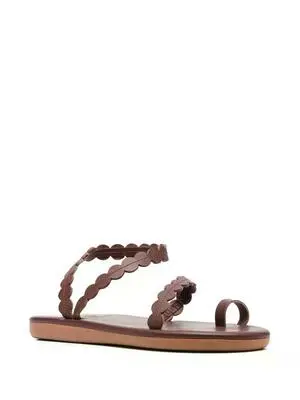 ANCIENT GREEK SANDALS Multi-way Strap Flat Sandals