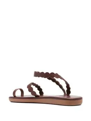 ANCIENT GREEK SANDALS Multi-way Strap Flat Sandals