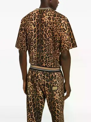 Dolce & Gabbana Leopard-print Cotton T-shirt