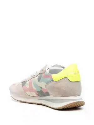 Philippe Model Trpx Camouflage Print Sneakers - Neutrals