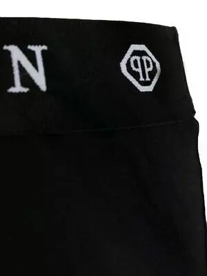 Philipp Plein Logo Embroidered Boxers