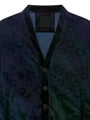 Givenchy Monogram 72 Velvet Cardigan