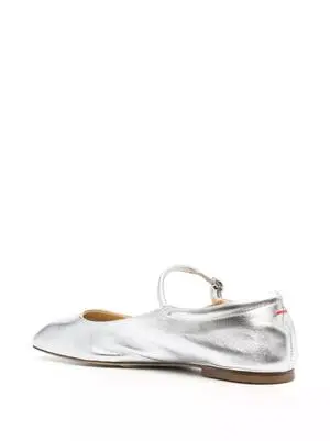 AeydĒ Aline Ballerina Shoes - Silver