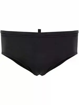 Dsquared2 Logo Print Swim Shorts - Black