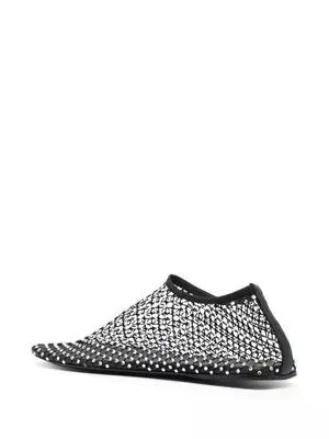 Christopher Esber Minette Ballerina Shoes - Black