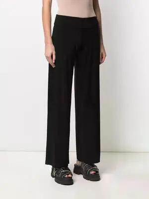 Norma Kamali Mid-rise Wide-leg Trousers