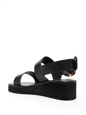 ANCIENT GREEK SANDALS 45mm Wedge Double-strap Sandals
