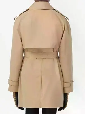 Burberry Bonded Cotton Gabardine Trench Coat