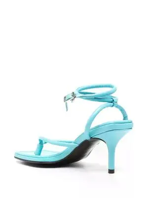JUUN.J Padded Thong-strap Sandals - Blue