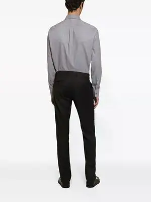 Dolce & Gabbana Long-sleeved Cotton Shirt