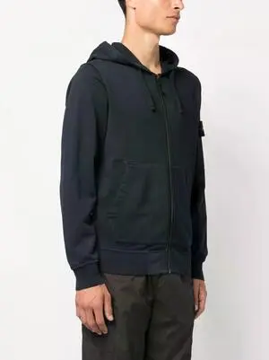 Stone Island Logo-patch Drawstring Hoodie