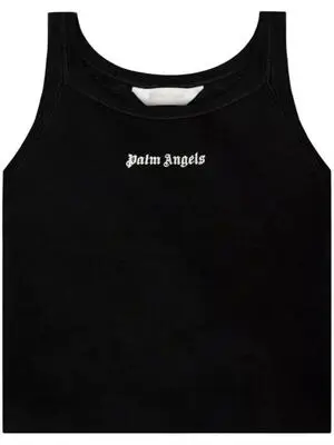 Palm Angels Ribbed Camis Tanks For Women
