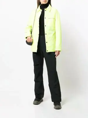 Aztech Mountain Neon Padded Shirt Jacket - Green