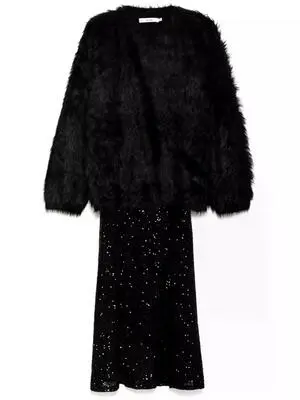 B+AB Sequin Dress Set - Black