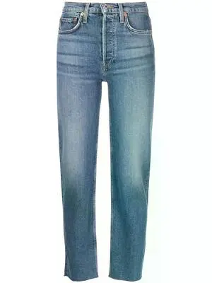 Re/done Cropped Jeans For Women
