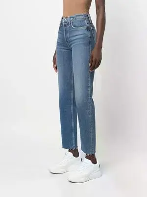 RE/DONE Straight Leg Jeans