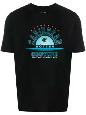 BOTTER Graphic-print Short-sleeve T-shirt - Black