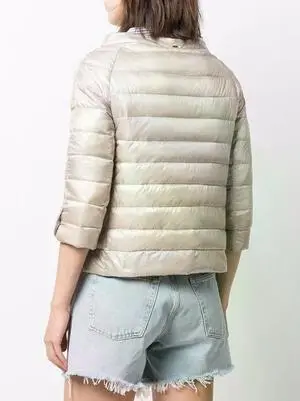 Herno Three-quarter-length Sleeve Puffer Jacket