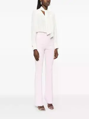 Elisabetta Franchi Georgette Jumpsuit With Scarf Detail