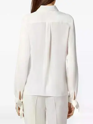 Philipp Plein Bow Detail Shirt - White