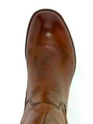 MADISON MAISON Ankle-length Side-zip Boots - Brown