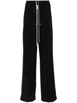 Rick Owens Bela Wide-leg Trousers - Black