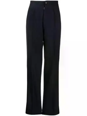MAISON MARGIELA Tailored Wool Trousers With Signature Stitching