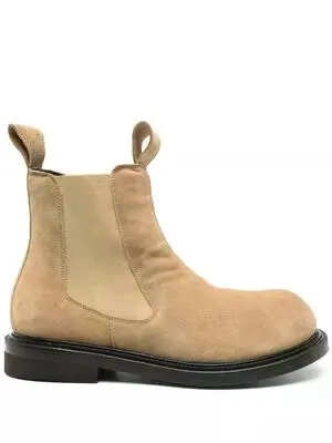 Moschino Suede Chelsea Boots - Brown