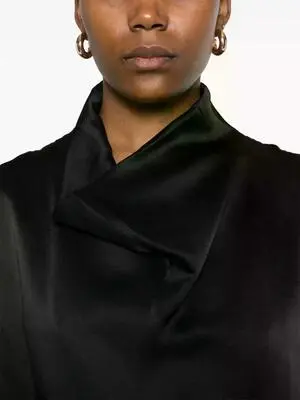 TOTEME Sleeveless Funnel-neck Blouse