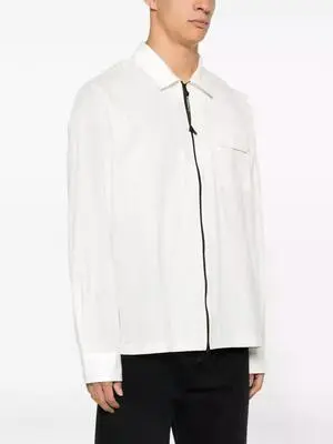 C.P. COMPANY Zip-up Gabardine Overshirt