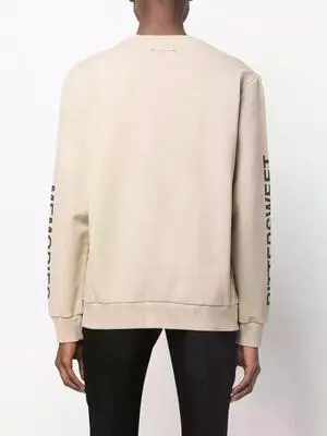 1017 Alyx 9sm Joshua Graphic-print Sweatshirt - Neutrals