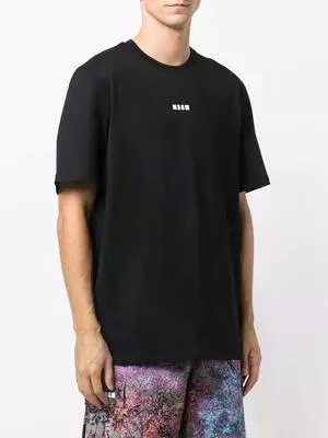 MSGM Logo-print Cotton T-shirt
