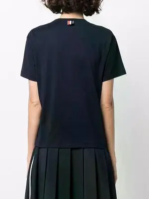 Thom Browne Rwb Tab Cotton T-shirt