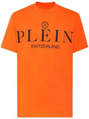 Philipp Plein Logo Print Cotton T-shirt