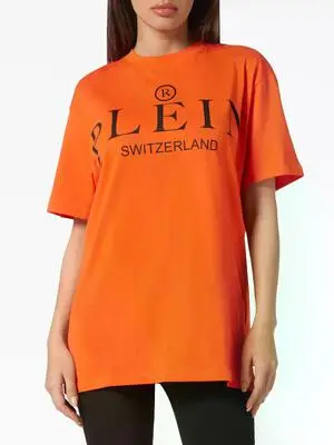 Philipp Plein Logo Print Cotton T-shirt