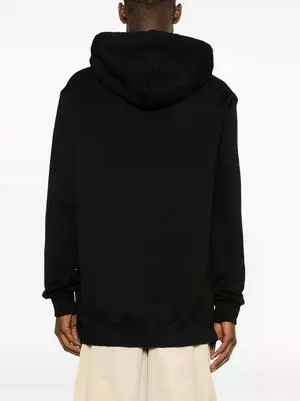 LANVIN Logo-appliqué Cotton Hoodie