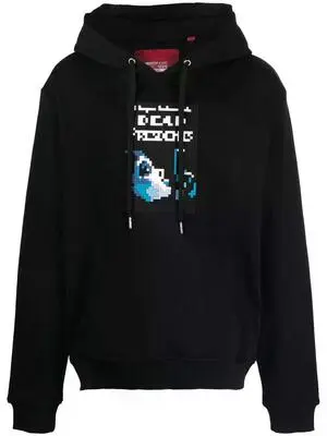 MOSTLY HEARD RARELY SEEN 8-BIT Graphic-print Hoodie - Black