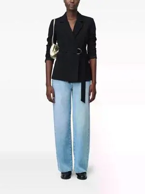 Claudie Pierlot Belted Blazer