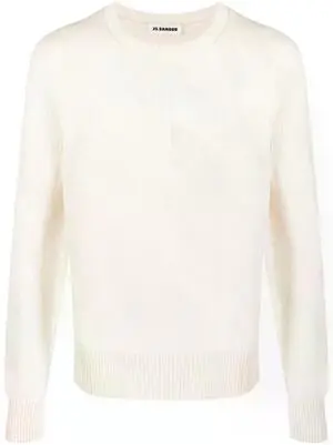 JIL SANDER Crew Neck Knitted Jumper